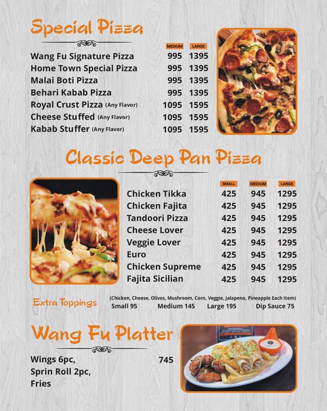 Wang Fu Restaurant - Best Restaurants in Pakistan | Menus, Deals & Reviews